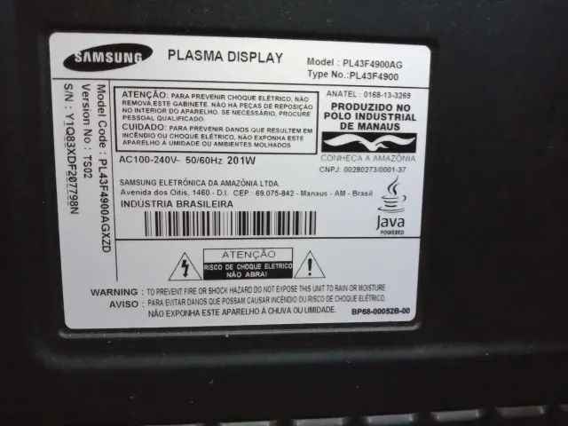 Display tv samsung 43 | +71 anúncios na OLX Brasil