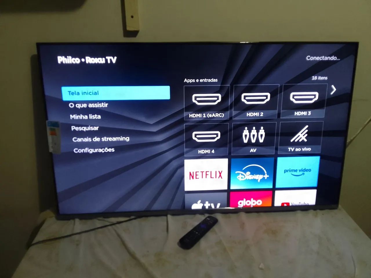 "smart tv 45" no Brasil
