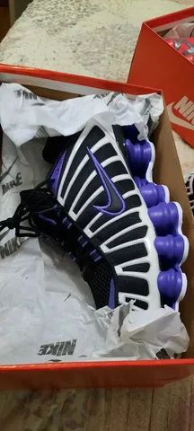 "tenis nike shox roxo" no Brasil