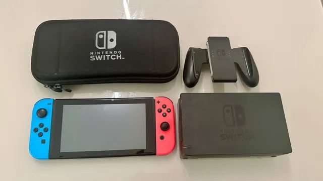 "nintendo switch v1" no Brasil