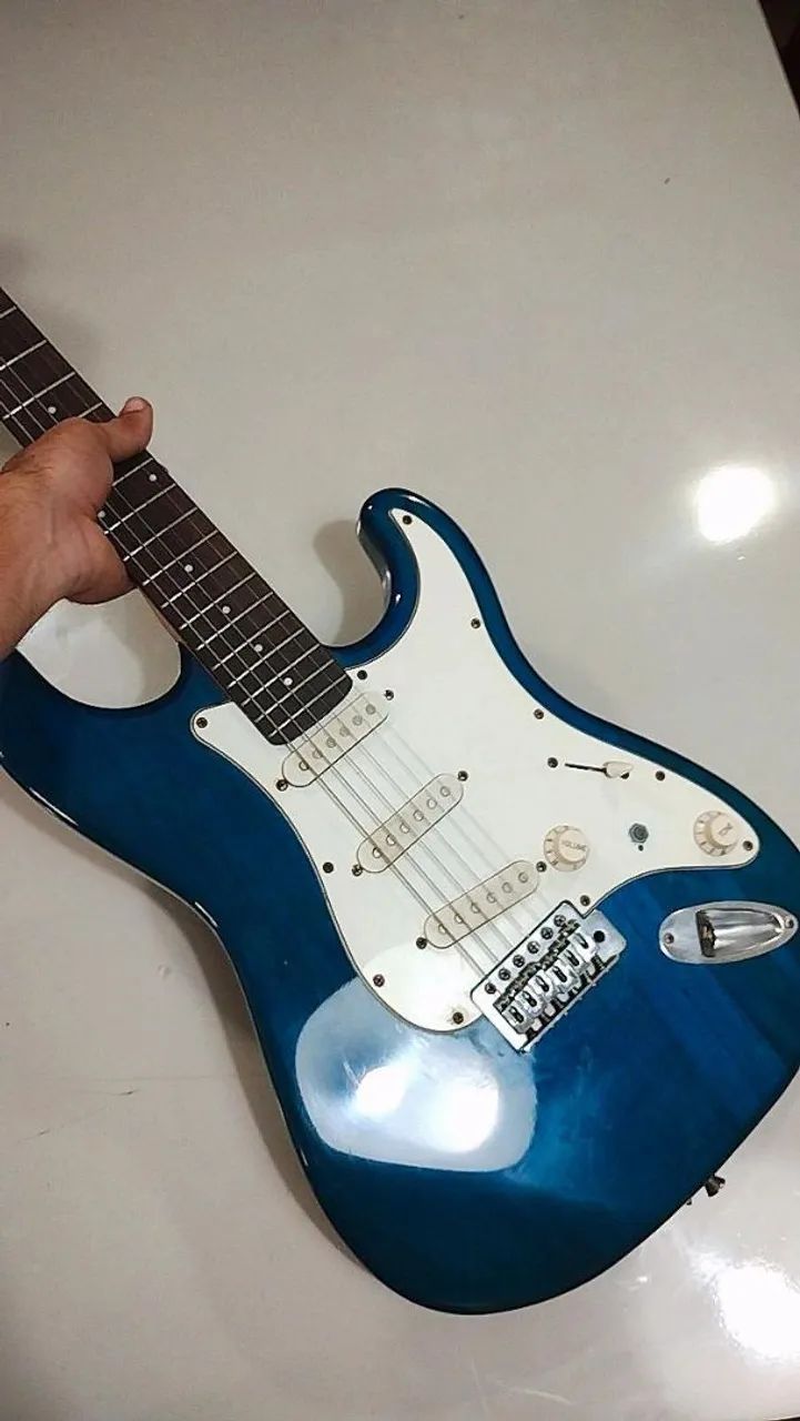 Guitarra Giannini Sonic X Series - Azul (Sonic Blue) - Conservada ...