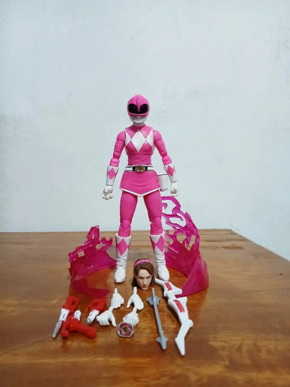 Power Ranger Rosa Remastered Power Rangers Lightning Collection ...