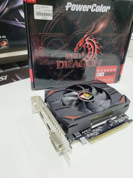 "rx 550 powercolor" no Brasil
