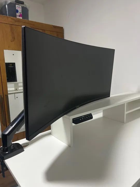 Monitor Gamer Curvo Husky 34 Polegadas - Monitores - Ponta Negra, Natal 1365847137 | OLX