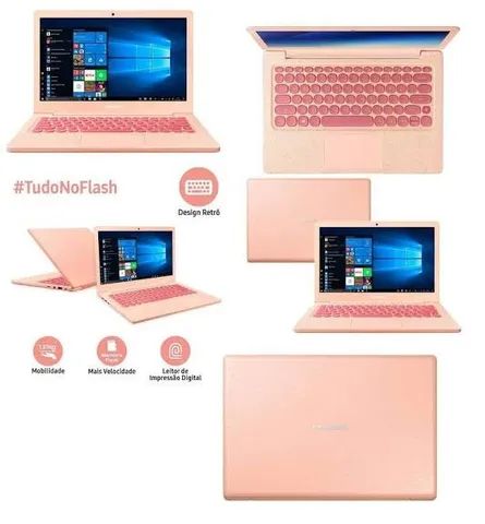 "notebook rose" no Brasil