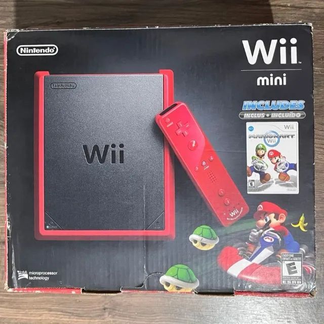 Nintendo Wii Mini na Caixa com Todos os Acessórios Originais - Consoles ...
