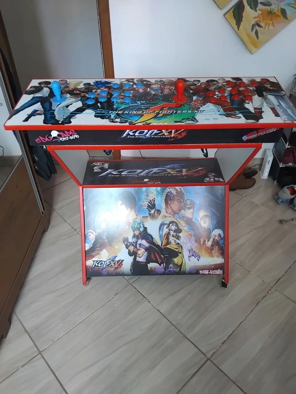 Controle Arcade KOF XV - The King of Fighters - Consoles de Vídeo Game ...