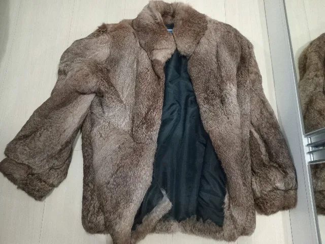 Casaco de pele original de Coelho - Roupas - Jardim Mauá, Novo Hamburgo 1383603174 | OLX