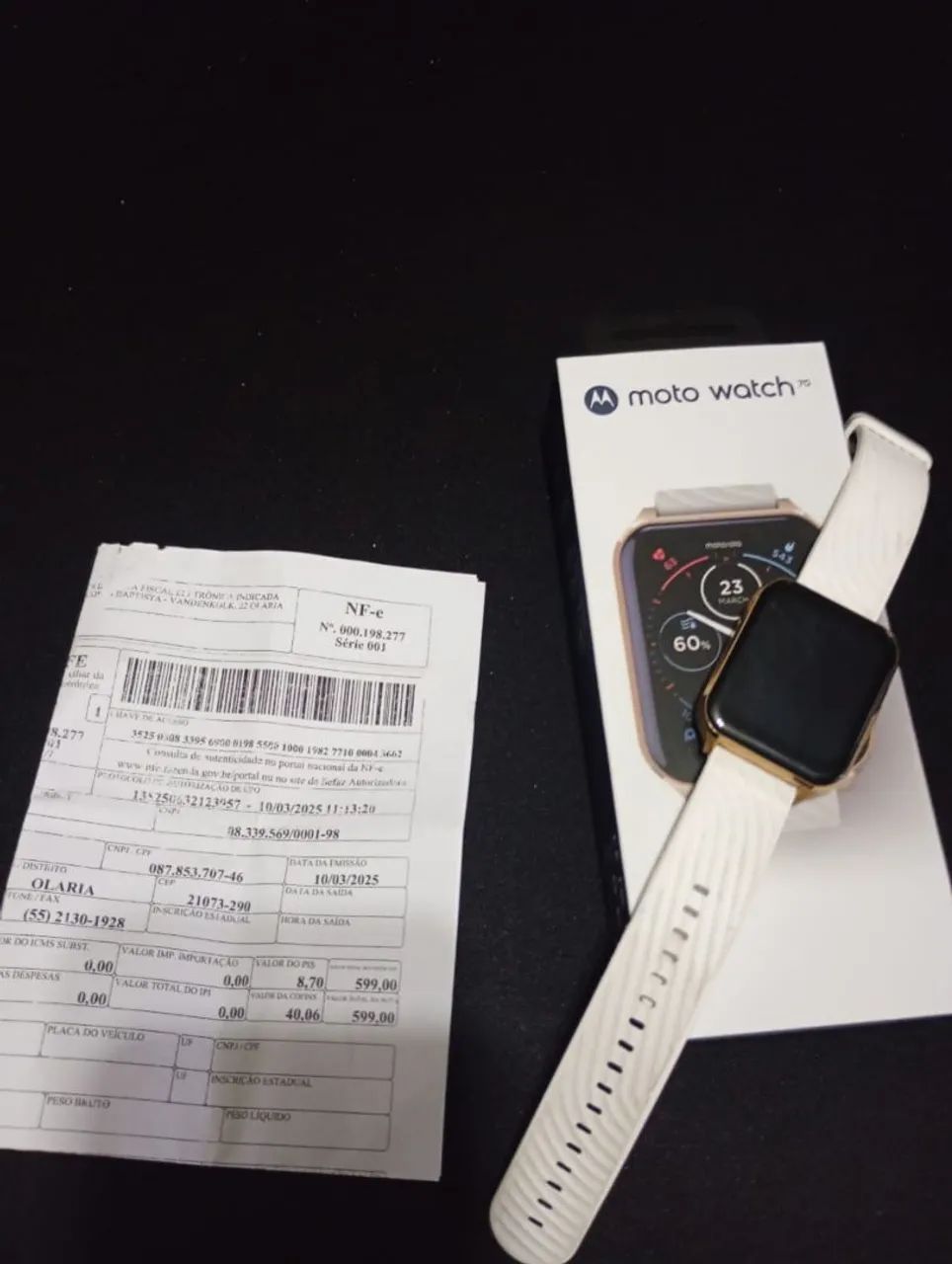 Relógio smartwatch moto watch 70 - Acessórios - Olaria, Rio de Janeiro ...