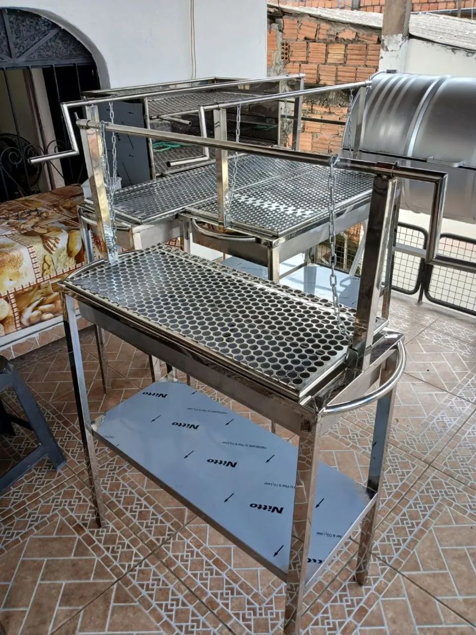 Churrasqueira nova inox - Área Externa - Cidade de Deus, Manaus ...