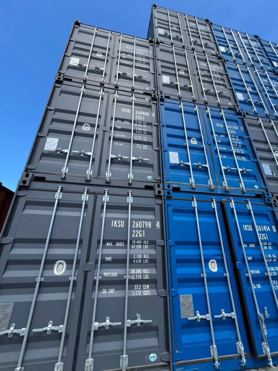 "container 20 pes" no Brasil