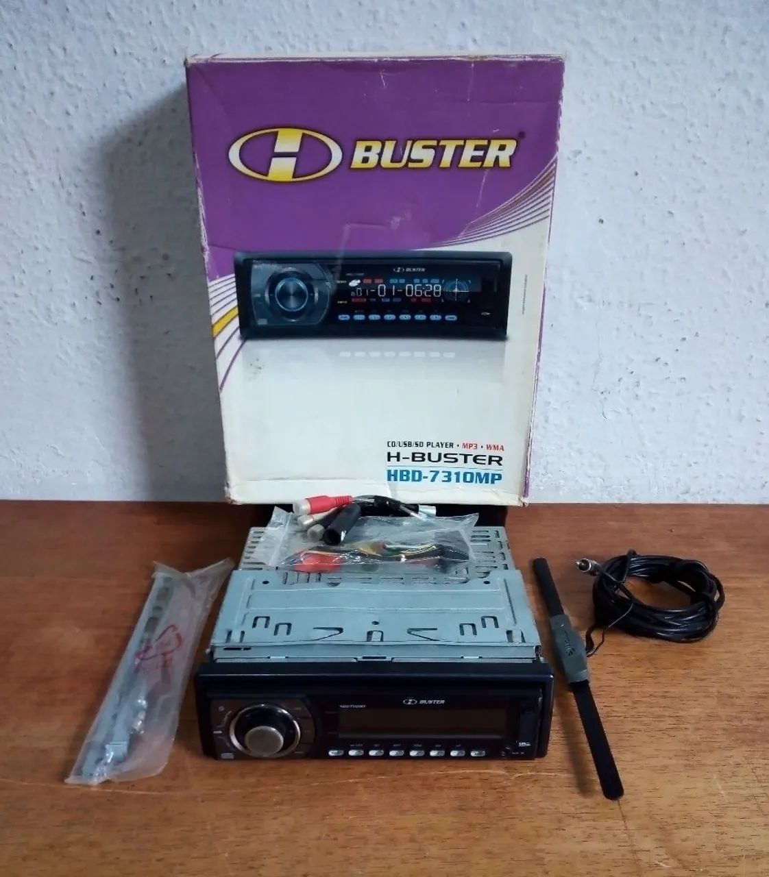 Som Automotivo H-Buster HBD-7310MP -Leiam a Descrição - Aparelhos de ...
