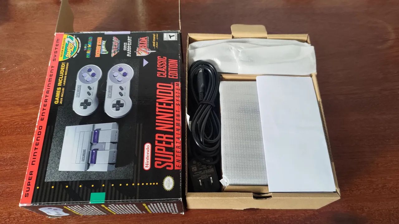 Super Nintendo classic mini, mais case . - Consoles de Vídeo Game ...