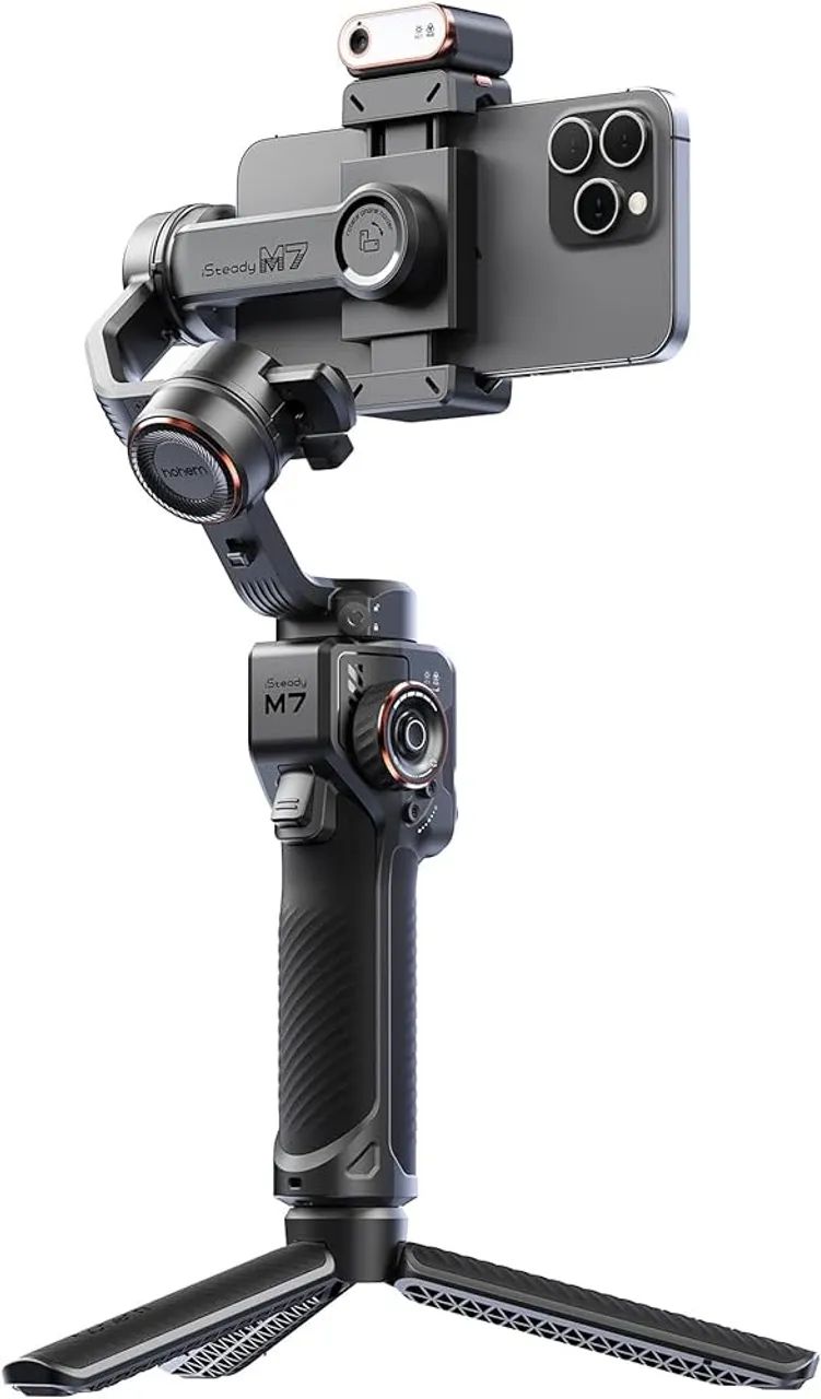 Estabilizador Hohem M7 iSteady M7 Gimbal de 3 Eixos para Smartphones ...
