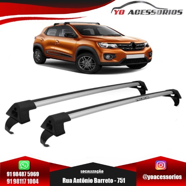 "rack de teto kwid" no Brasil