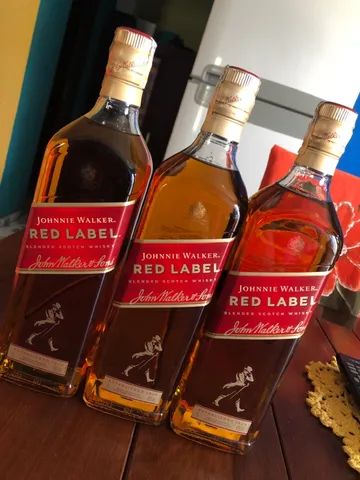 "caixa de red label original" no Brasil