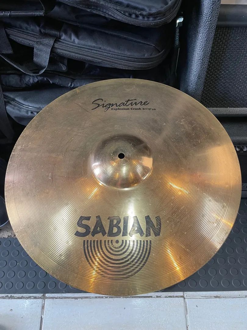 Explosion Crash Sabian 18,5 polegadas signature Chad Smith ...