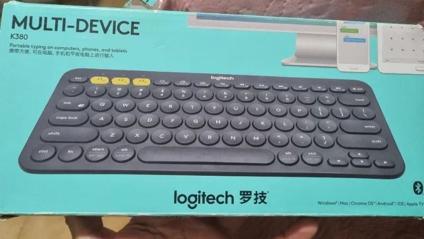 Teclado Logitech K380 sem fio - Periféricos e Acessórios de Computador ...