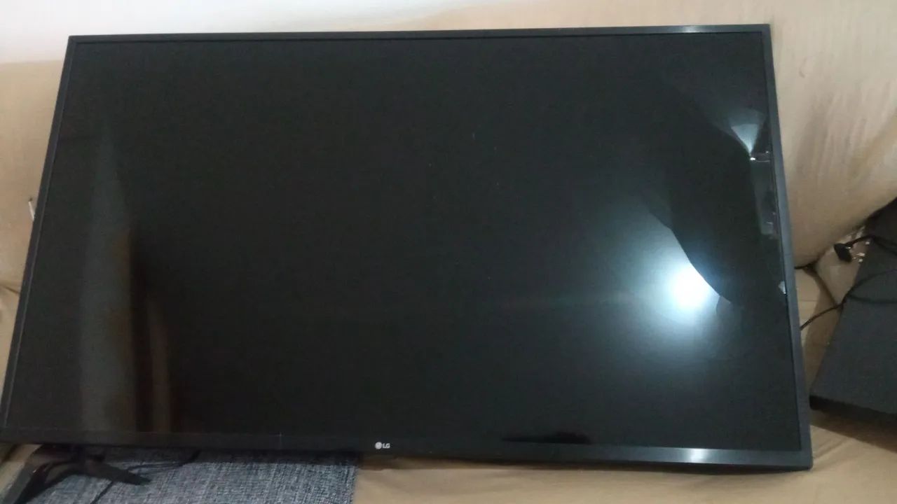 TV LG 50 polegadas 5 anos de uso c/ tela trincada - TVs - Jardim ...
