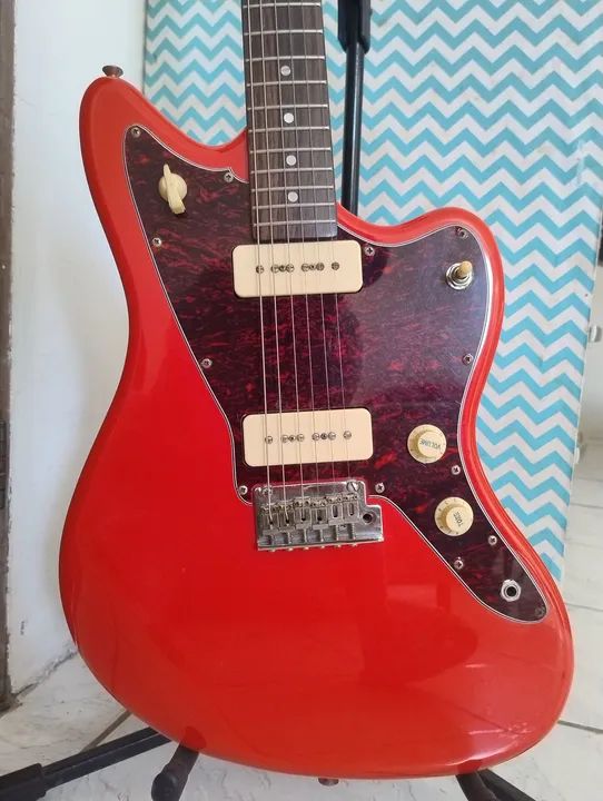 Guitarra Elétrica Jazzmaster Jaguar Tagima Com Capa - Troco ...