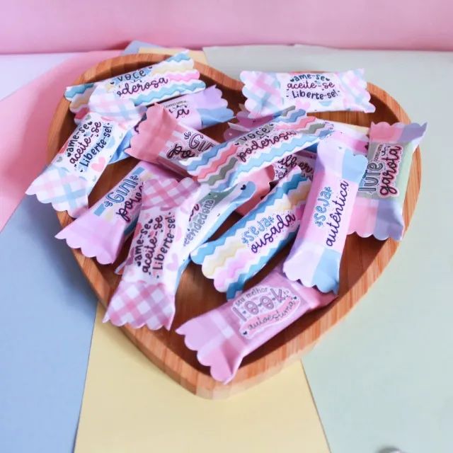 Balinhas Personalizadas Brinde Mimo Dia da Mulher - Papelaria - Jardim ...