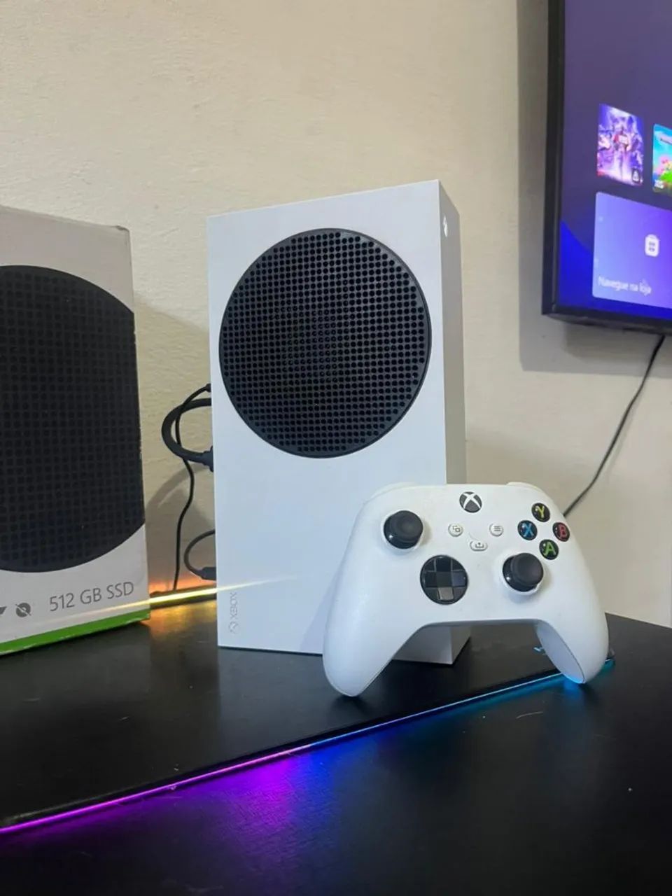 Xbox Series S 512GBssd + Controle Original - Consoles de Vídeo Game ...