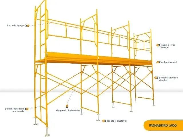"andaime tubo roll" no Brasil