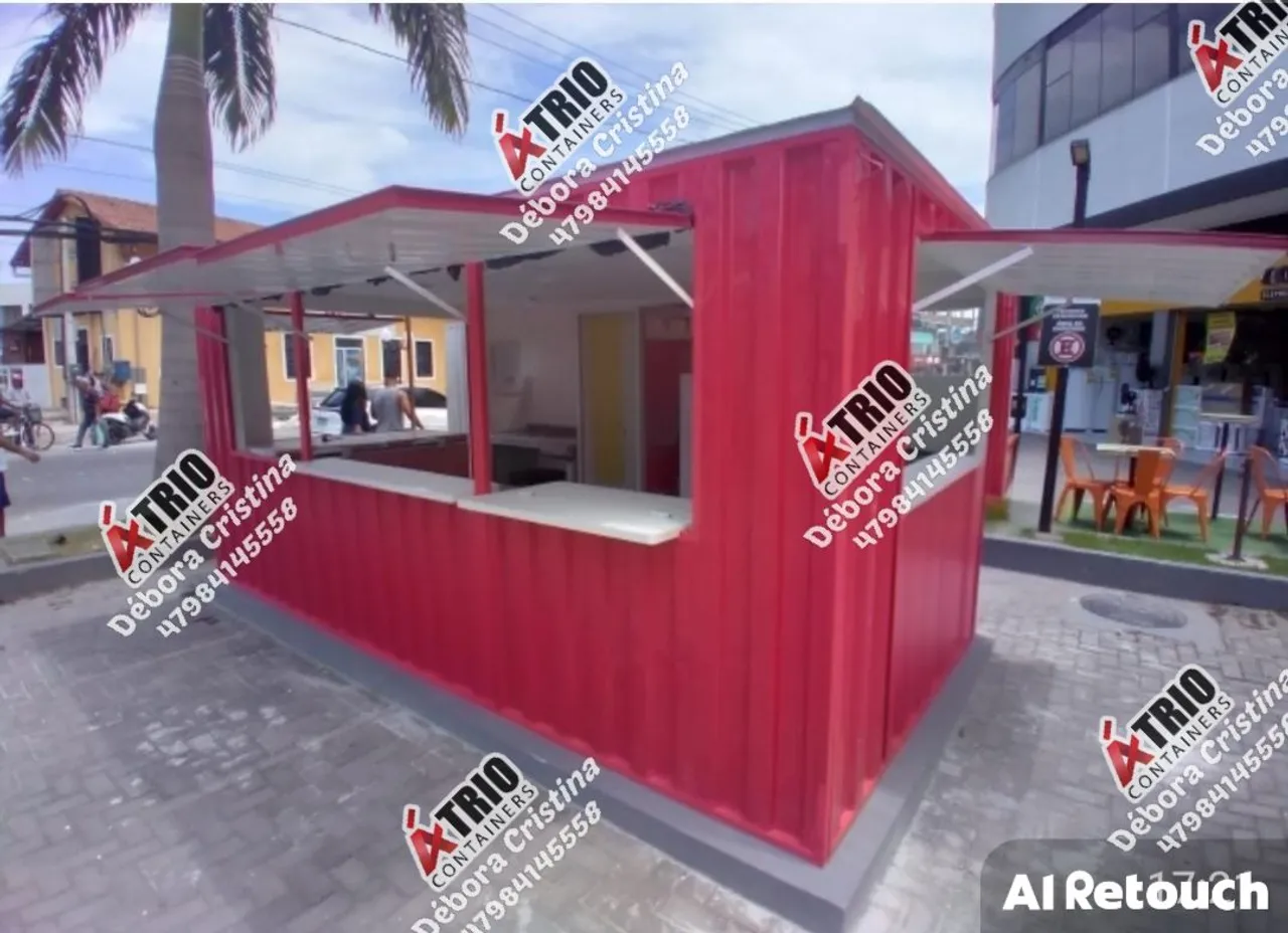 "container lanchonete" no Brasil