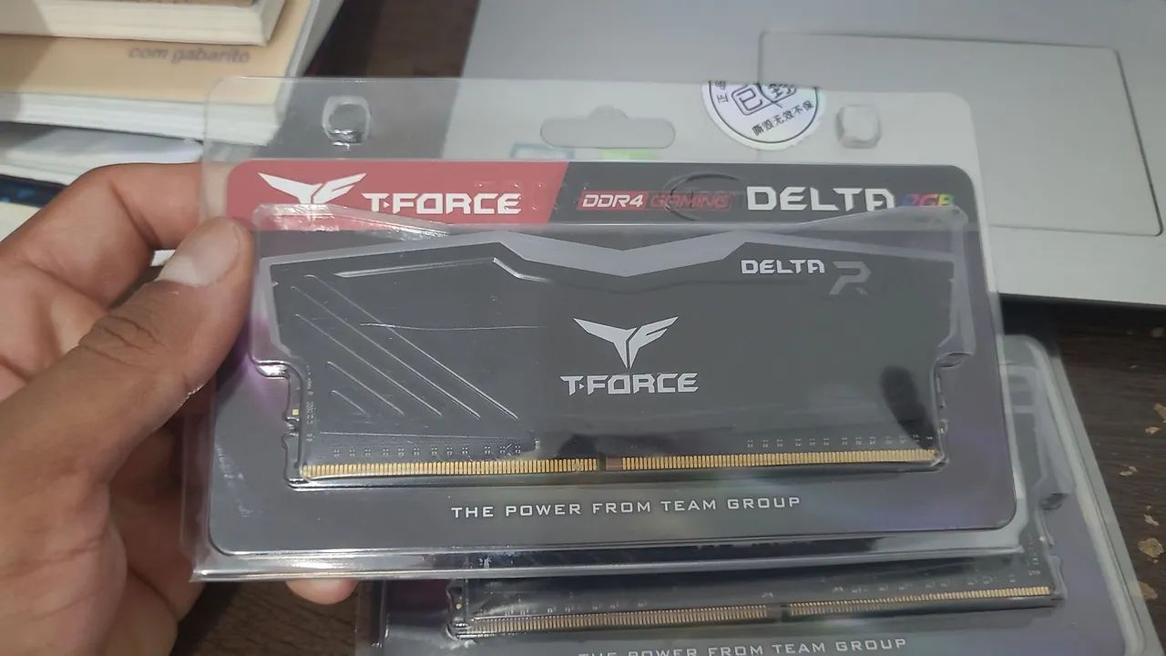 Memória RAM TForce Delta RGB DDR4 16GB - Memória RAM - Serrotão ...
