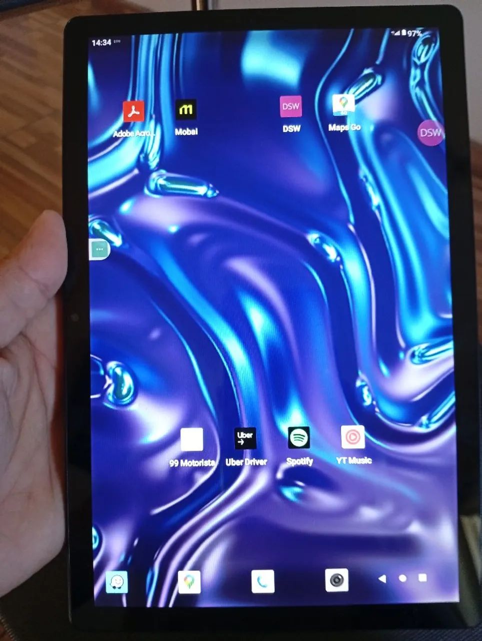 Tablet Android novo funcionando tudo pega chip nota fiscal aceitamos ...