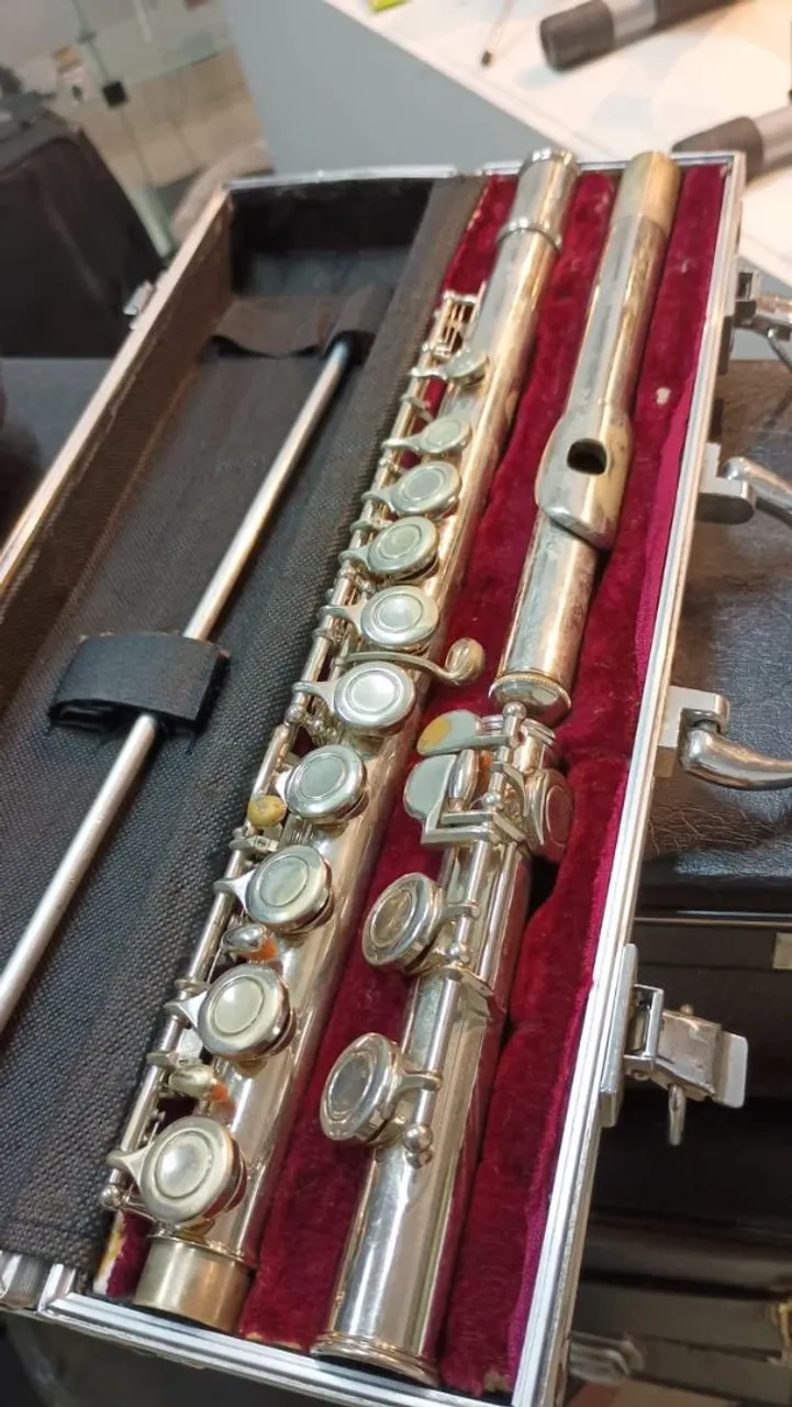 "flauta transversal original" - Instrumentos musicais no Brasil