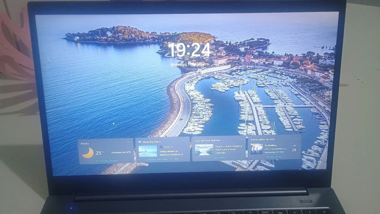 Notebook Samsung np550xda /4 de RAM / 256 gigas, aceito cartão ...