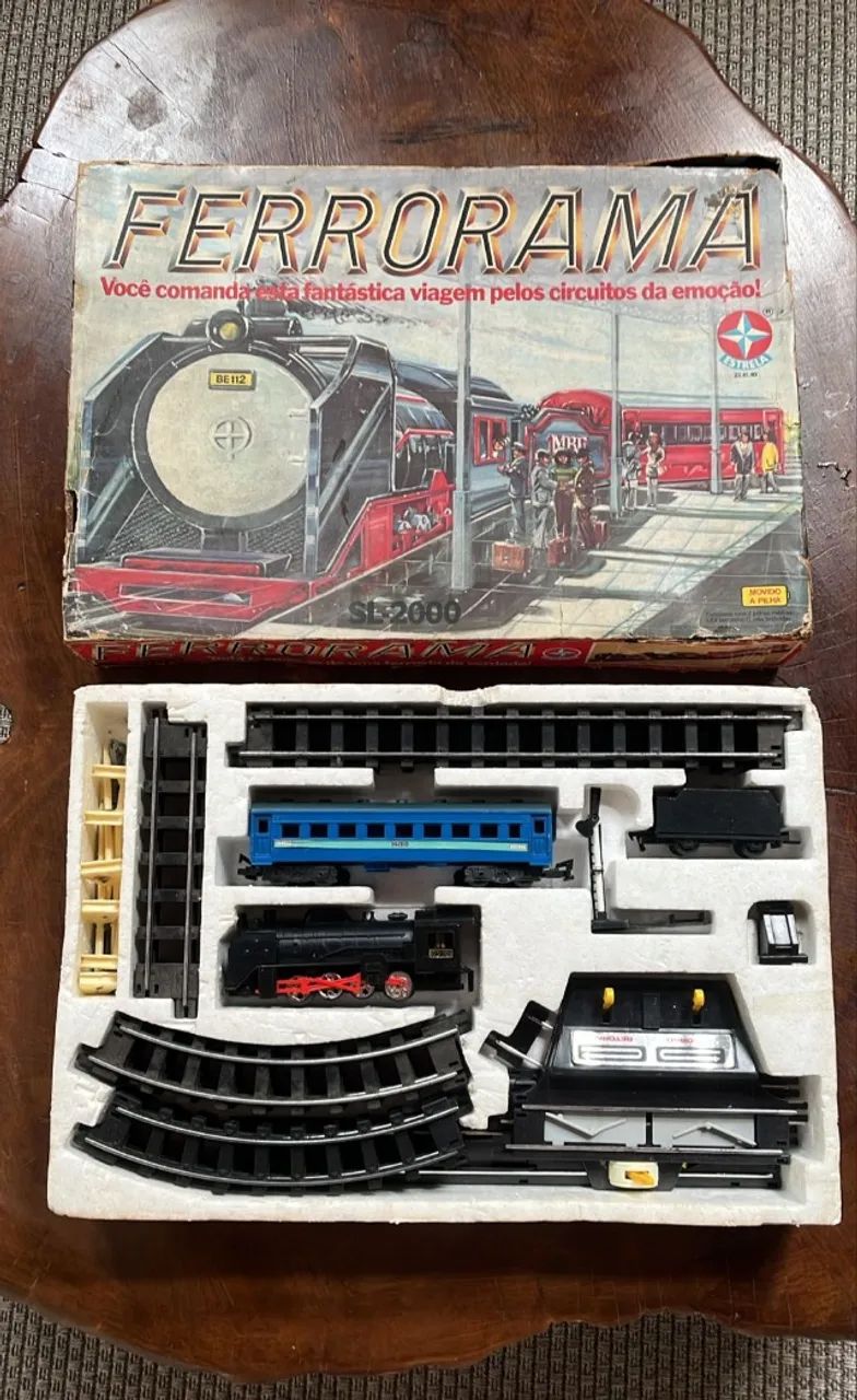 Ferrorama Antigo Original da Estrela SL 2000 - Hobbies e coleções ...