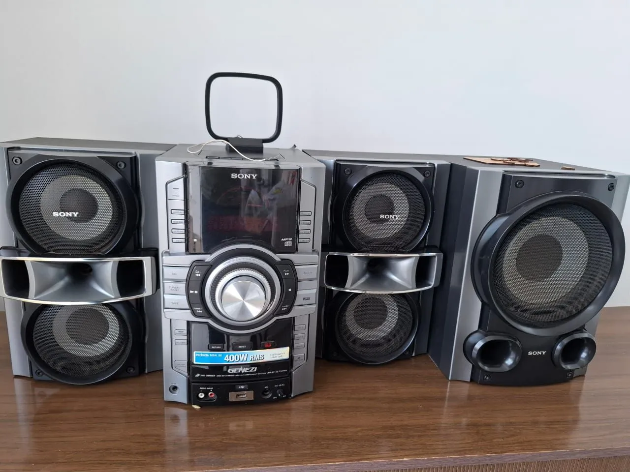"aparelho de som sony genezi" - Aparelhos de Som no Brasil