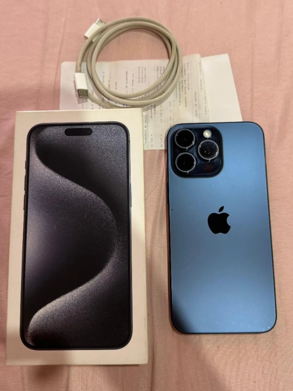 15 pro max com Doccumento e nota fiscal!! Ta zero!!C$ 5,500 - Celulares e Smartphones - Botafogo ...
