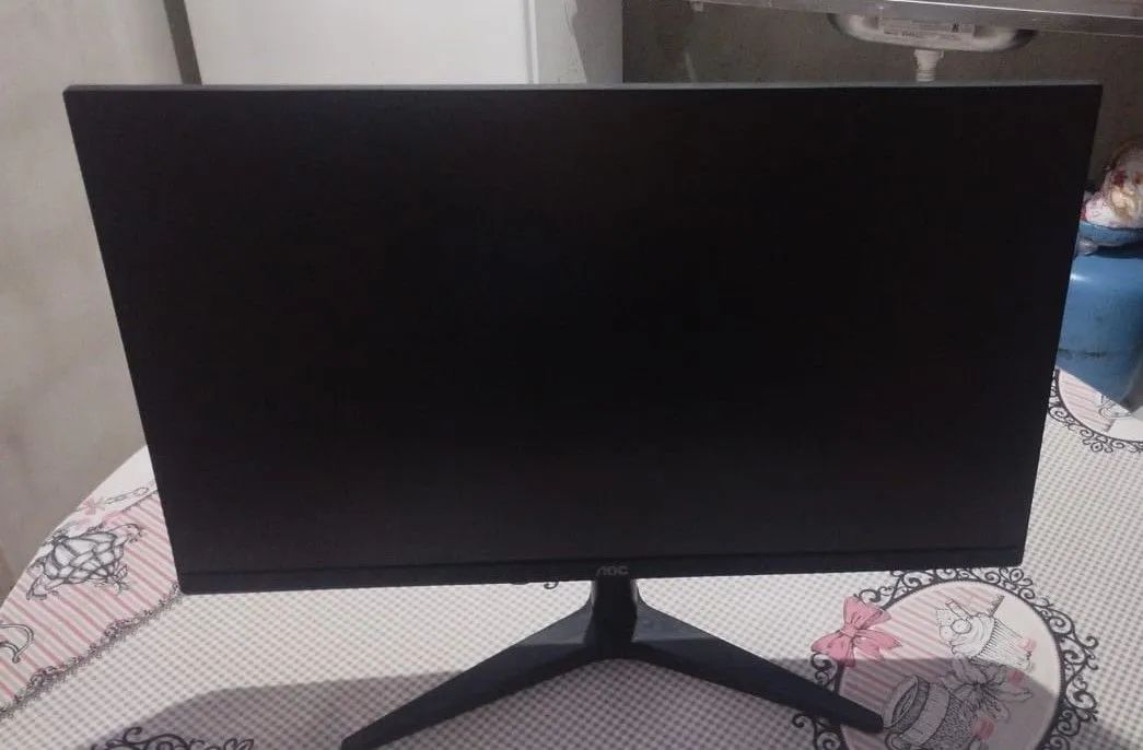 Monitor AOC de computador 27 polegadas semi novo - Monitores - Lago ...