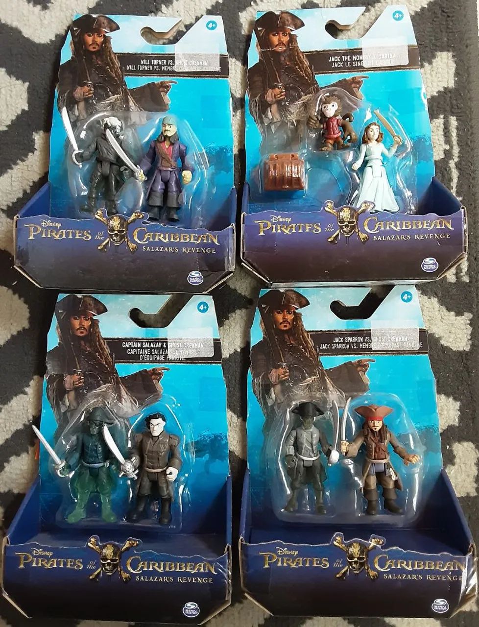 Navio Piratas do Caribe - A Vingança de Salazar + 08 bonecos ...