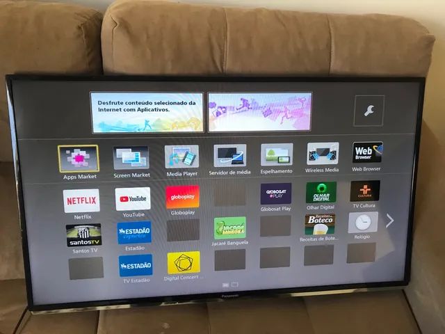 "tv smart 40 polegadas panasonic" no Brasil
