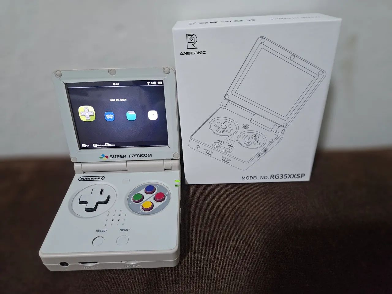Console Portátil Anbernic RG35XXSP Super Famicom - Consoles de Vídeo ...