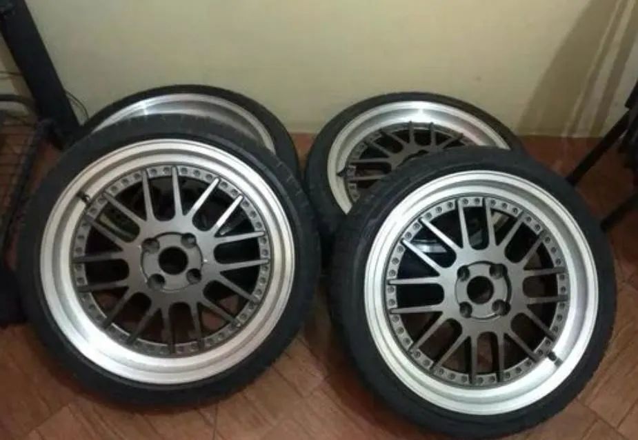 RODA ARO 17 BBS 4x100 PNEUS NOVOS - Carros, vans e utilitários - Itapuã ...