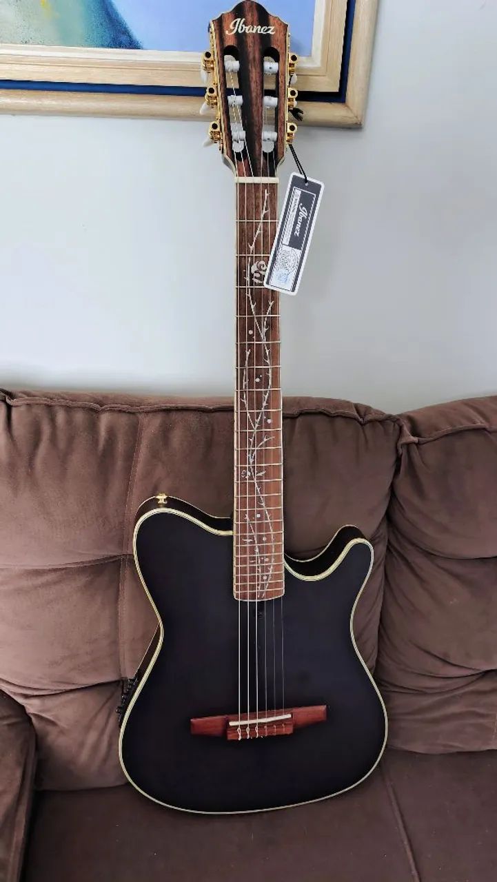 VIOLÃO IBANEZ TOD10N - ASSINATURA TIM HENSON - BANDA POLYPHIA ...