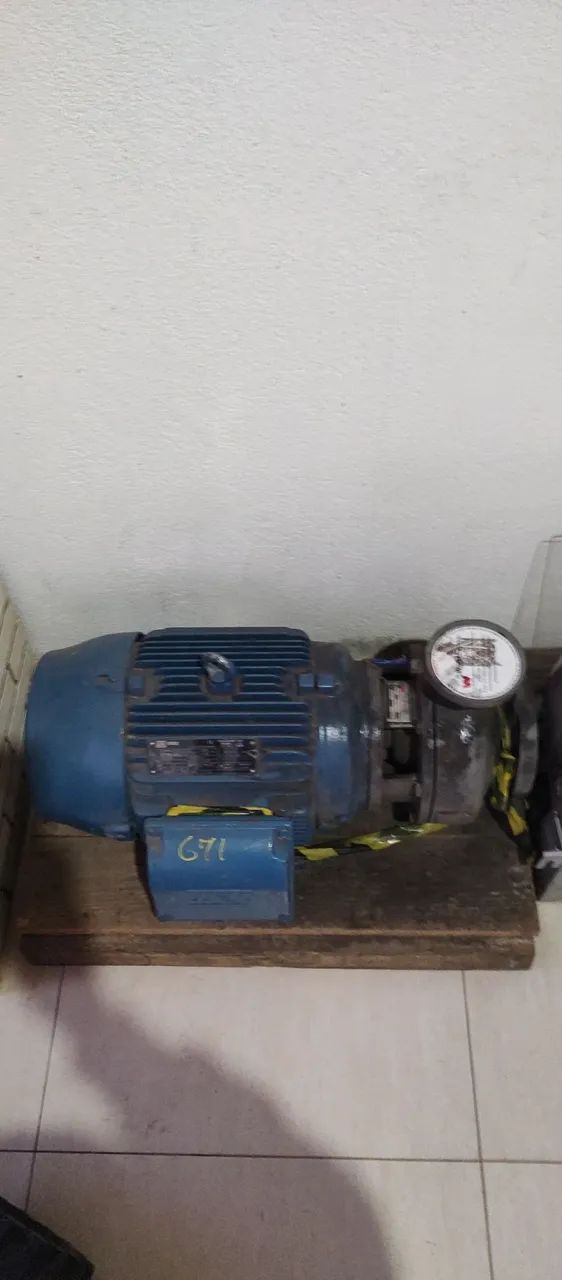 Motor Elétrico Industrial Completo - Bomba d'agua - Outros itens para ...