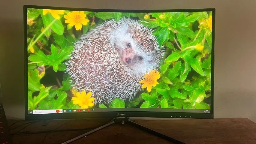 Monitor 27 Polegadas, Tela curva, 165Hz, Husky Gaming Fullhd, Tempo de ...