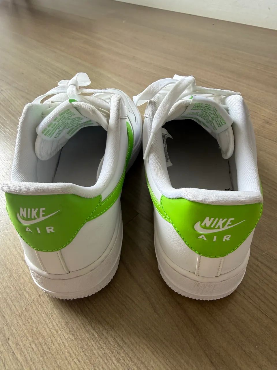 Nike Air Force 1 Low White Action Green n. 38 Br - Calçados - Novo ...
