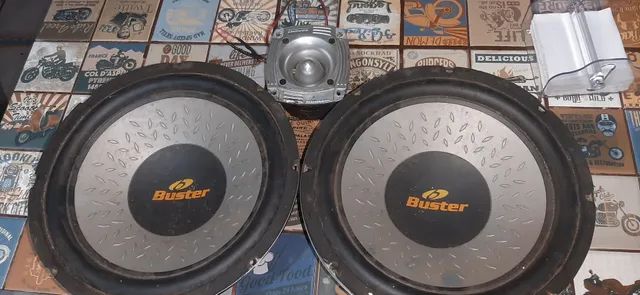 "auto falantes buster 12" no Brasil