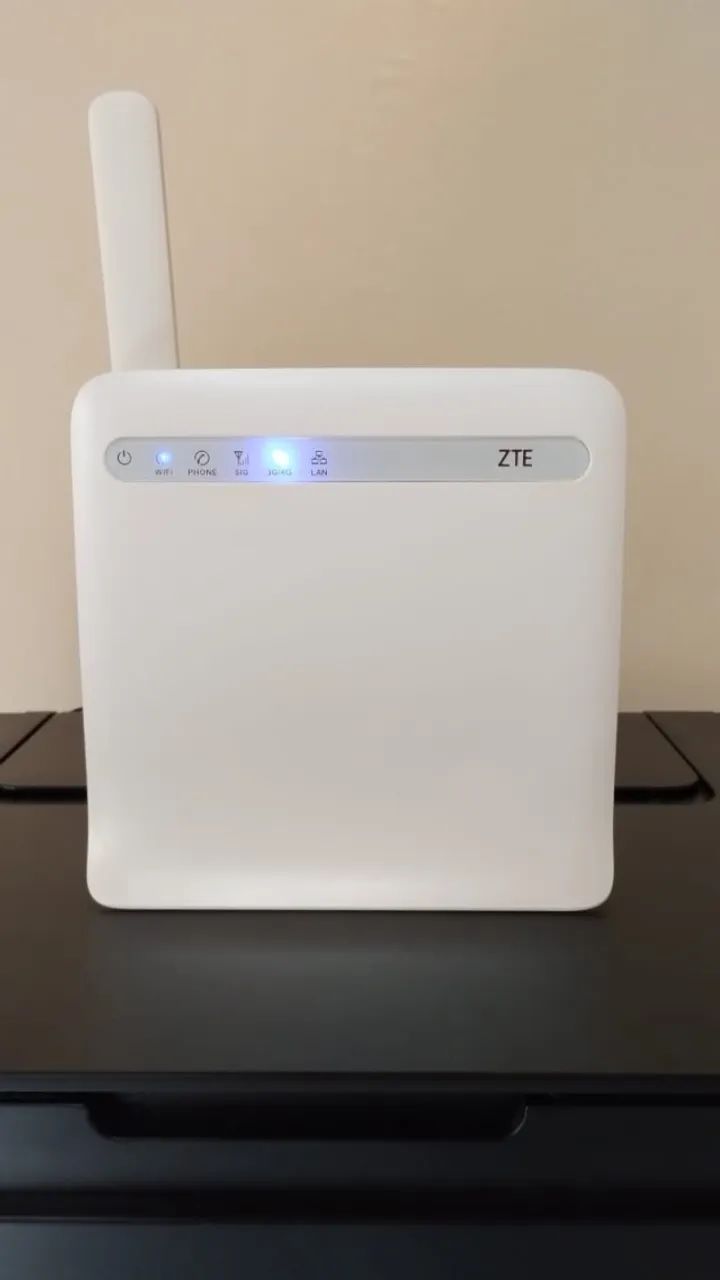 Roteador 4G ZTE MF253V - R$250 ou ate 10X Sem Juros No Cartão ...