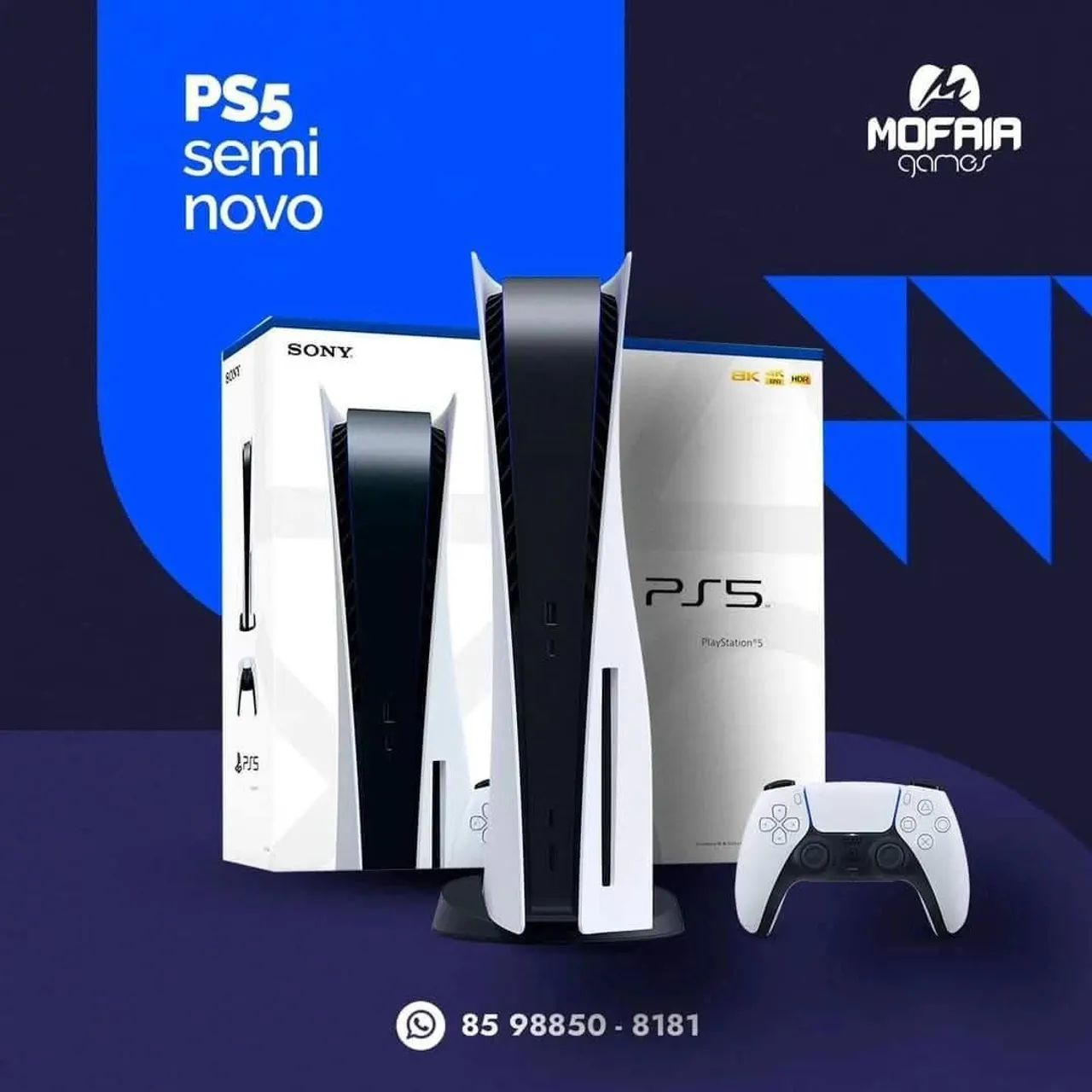 Ps5 fat versão completa disco seminovo 5 meses de garantia 2 jogos de brinde - Consoles de Vídeo ...