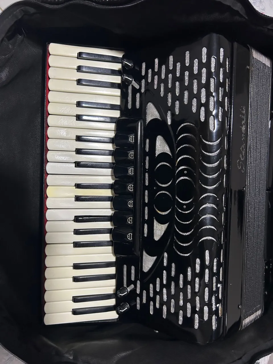 "sanfona ou acordeon" - Instrumentos musicais no Brasil