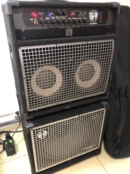 Amplificador de Baixo SWR Working Pro 2x10C - Instrumentos musicais ...