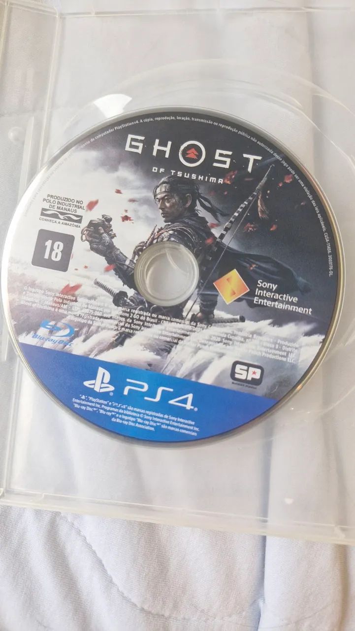 Ghost of tsushima ps4 (sem capa) - Jogos de Vídeo Game - Ponta Negra ...